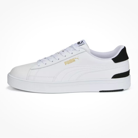 Puma | Shoes | Puma White And Black Minimalist Sneakers With ...